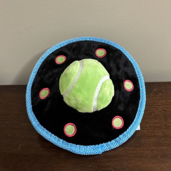 Barkbox | Dog | Bark Box Alien Spaceship Ufo Tennis Ball Crinkle Squeak ...